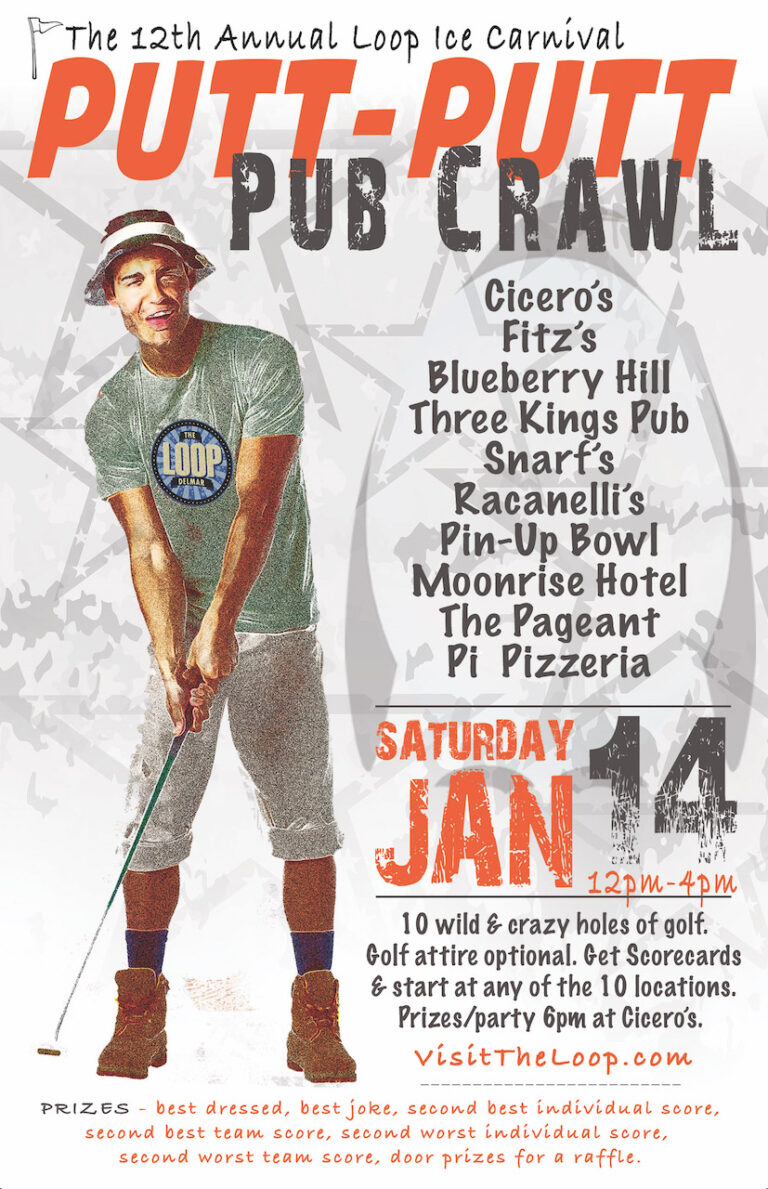 2017 Loop Ice Carnival Map - The Delmar Loop