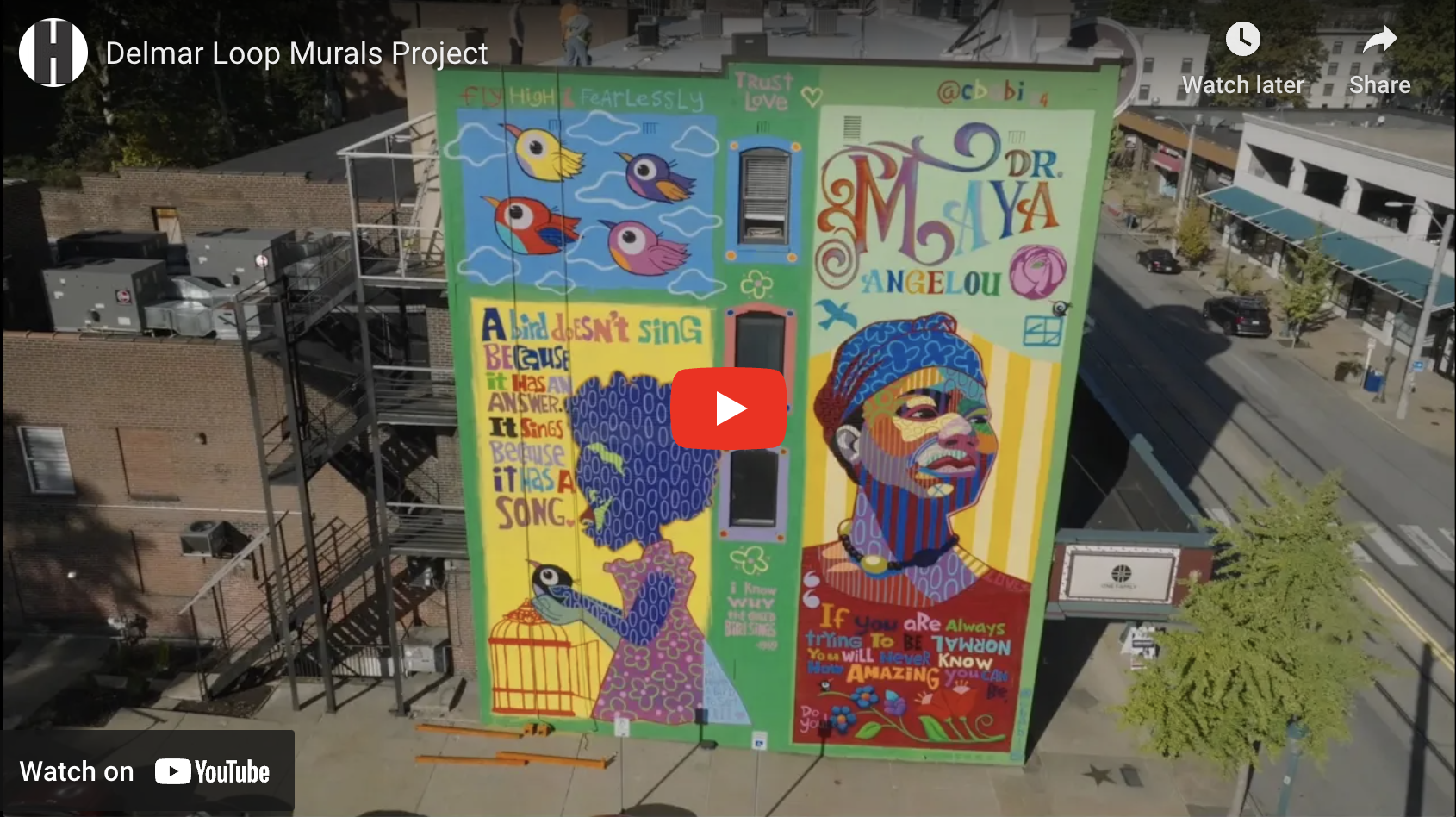 Delmar Loop Murals Project - The Delmar Loop