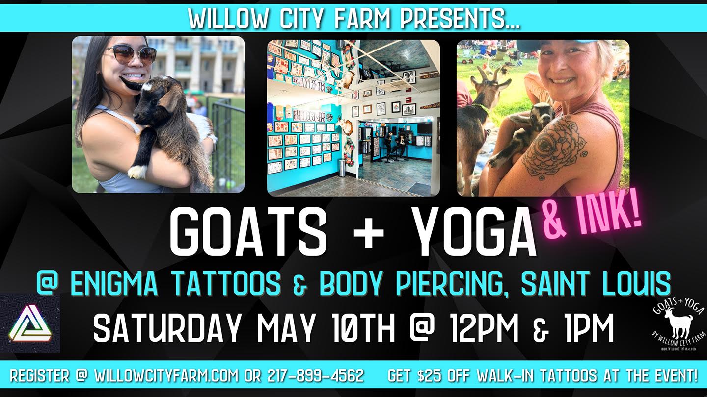 Goats + Yoga & Ink - The Delmar Loop