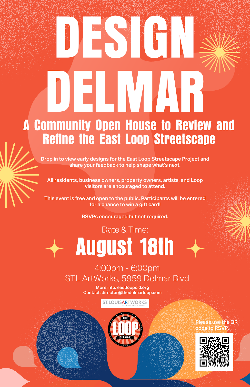 Design Delmar – East Loop CID Streetscape Open House - The Delmar Loop